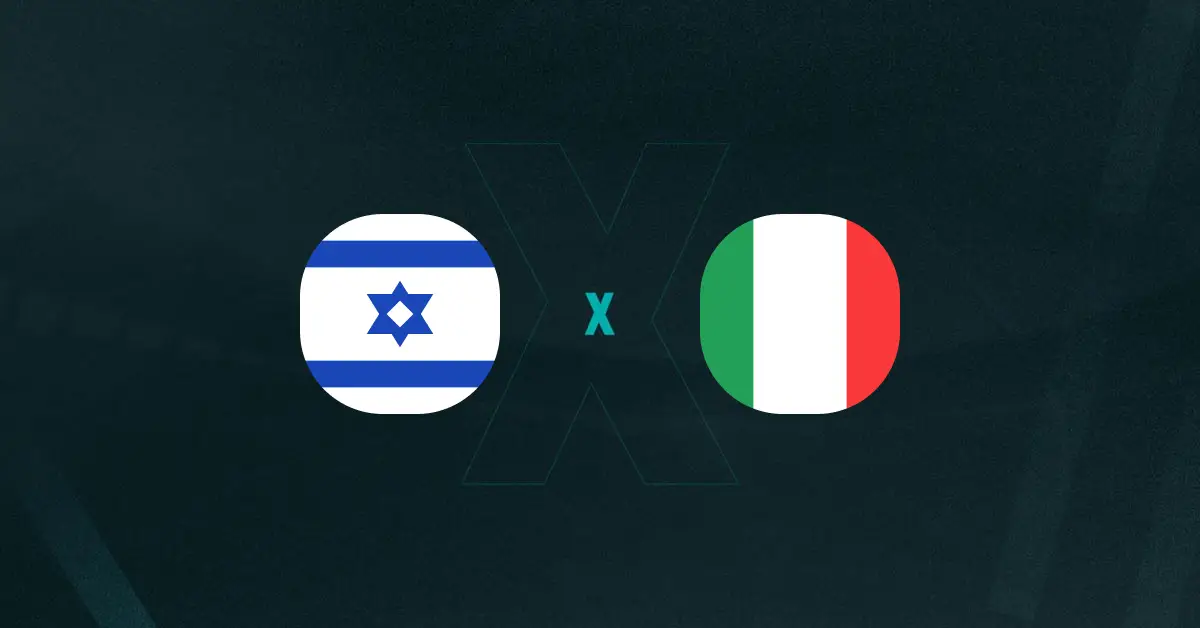 Israel x Itália Palpites - Onde Assistir, Horário e Escalações 08/09